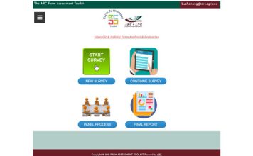 The ARC’s farm assessment toolkit