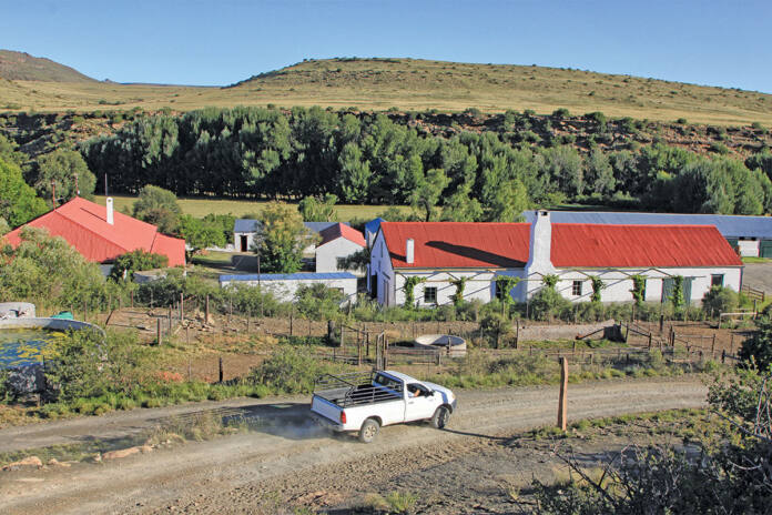The fossil farm deep in the Karoo