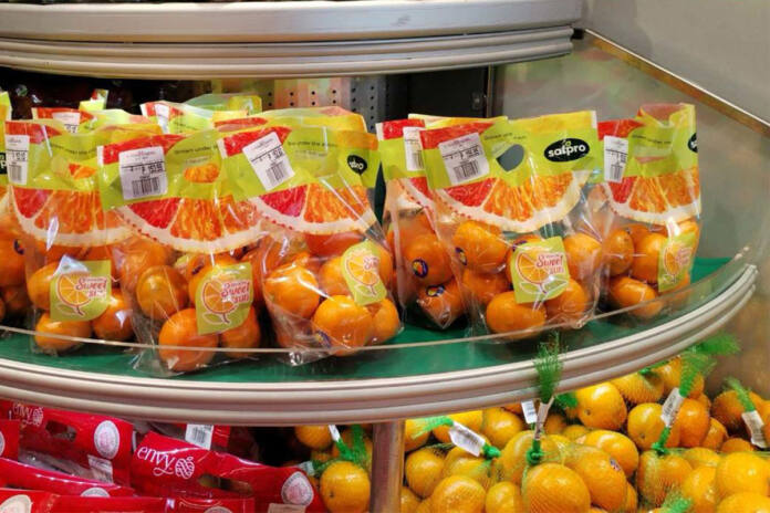 South African citrus exported by Gqeberha-based Safpro on display in ...